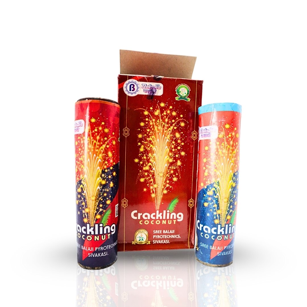 Buy Crackling Coconut Fountain for Diwali - Sivakasi Pattasu | Padmasri ...