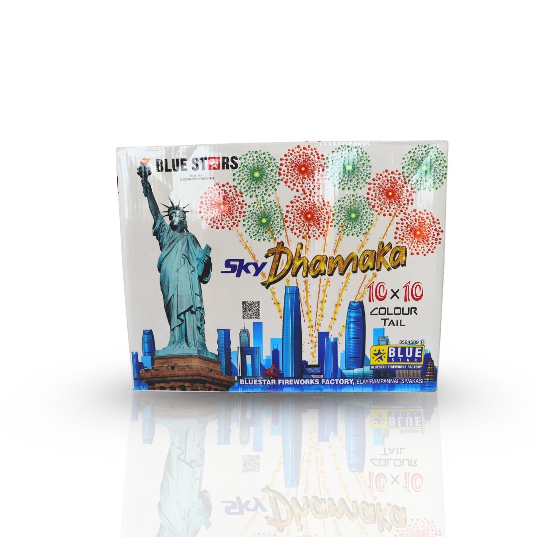 Buy Bluestar 10×10 for Diwali - Sivakasi Pattasu | Padmasri Crackers